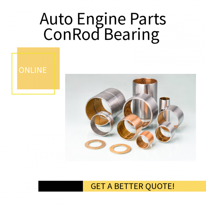 Lead Free Auto Engine Con Rod Bimetal Bearing Bushes
