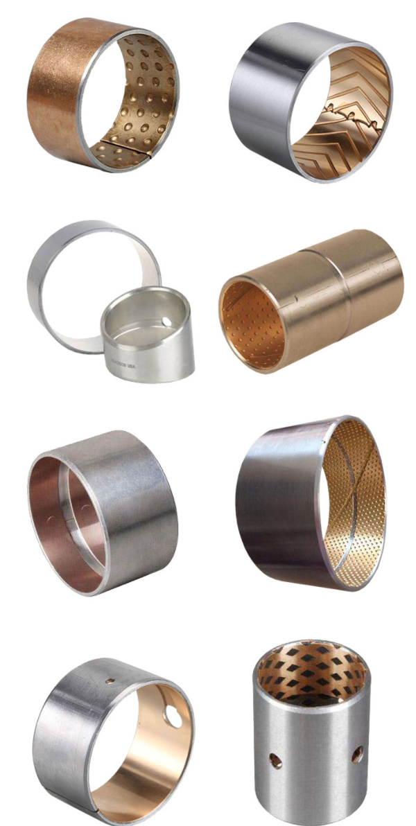 Oilless Bronze Engine Bushings Bimetal Bearing Bushes AISn20Cu Steel