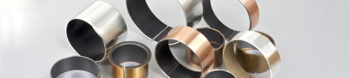 Anti Friction PAF P10 Series Flanged Plain Bearing Tin plated steel