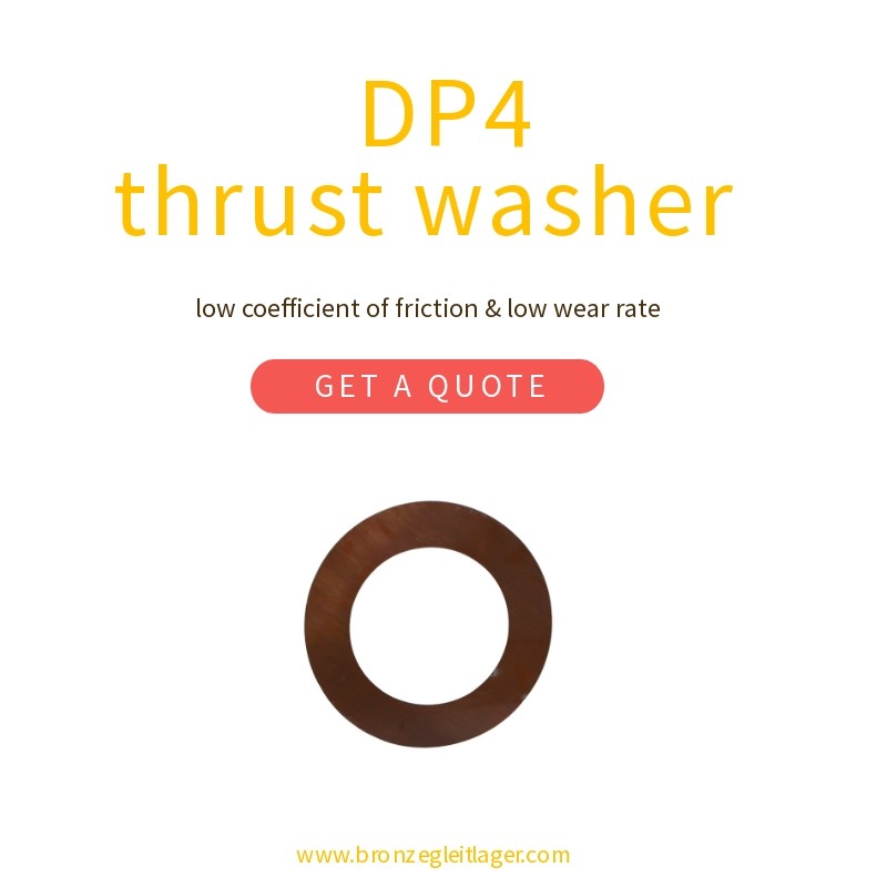Thrust Washers - Metric Size Metal-Polymer Low Friction Plain Bearings ...