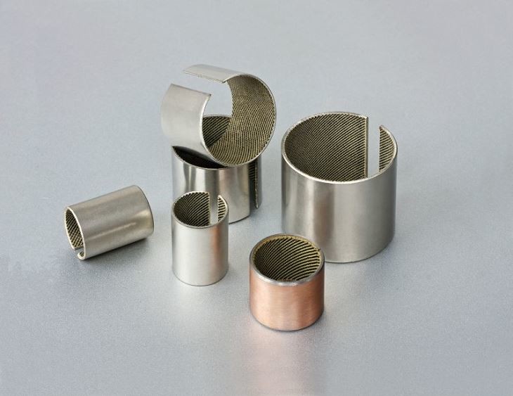 Woven Glide Bushing Sliding Bearings Bore Size | Coiled Stainless Steel ...