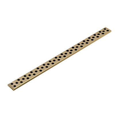 Oilless Self Lube Wear Plates Graphite plugged bronze wear plates C954 ...