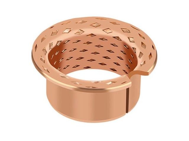 Phosphor Tin Bronze Flange Collar Wrapped Bronze Bushings Diamond ...