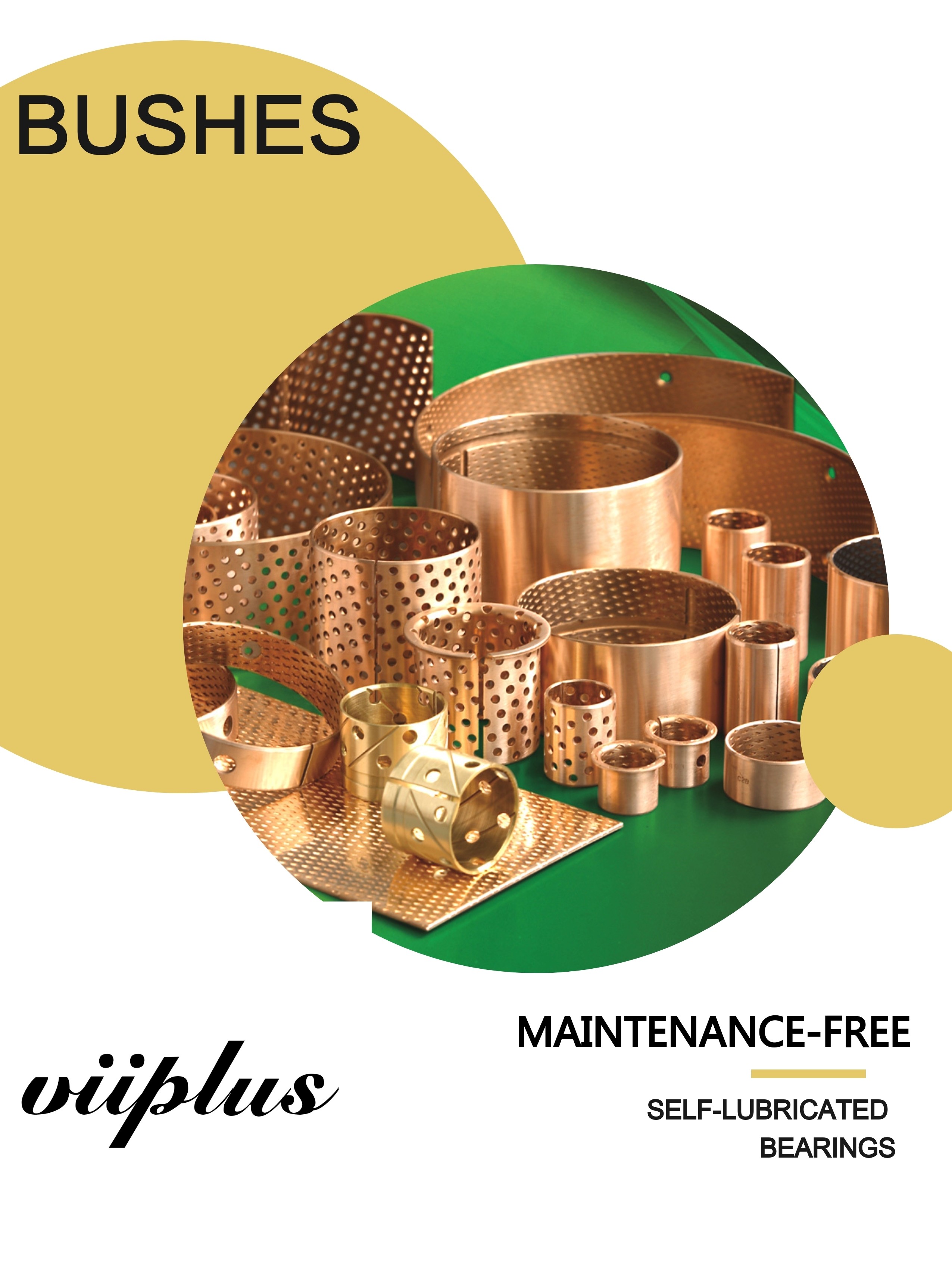 Cusn8 & Cusn6.5 Self Lubricating Plain Bearing Bronze Wrapped Bearings ...