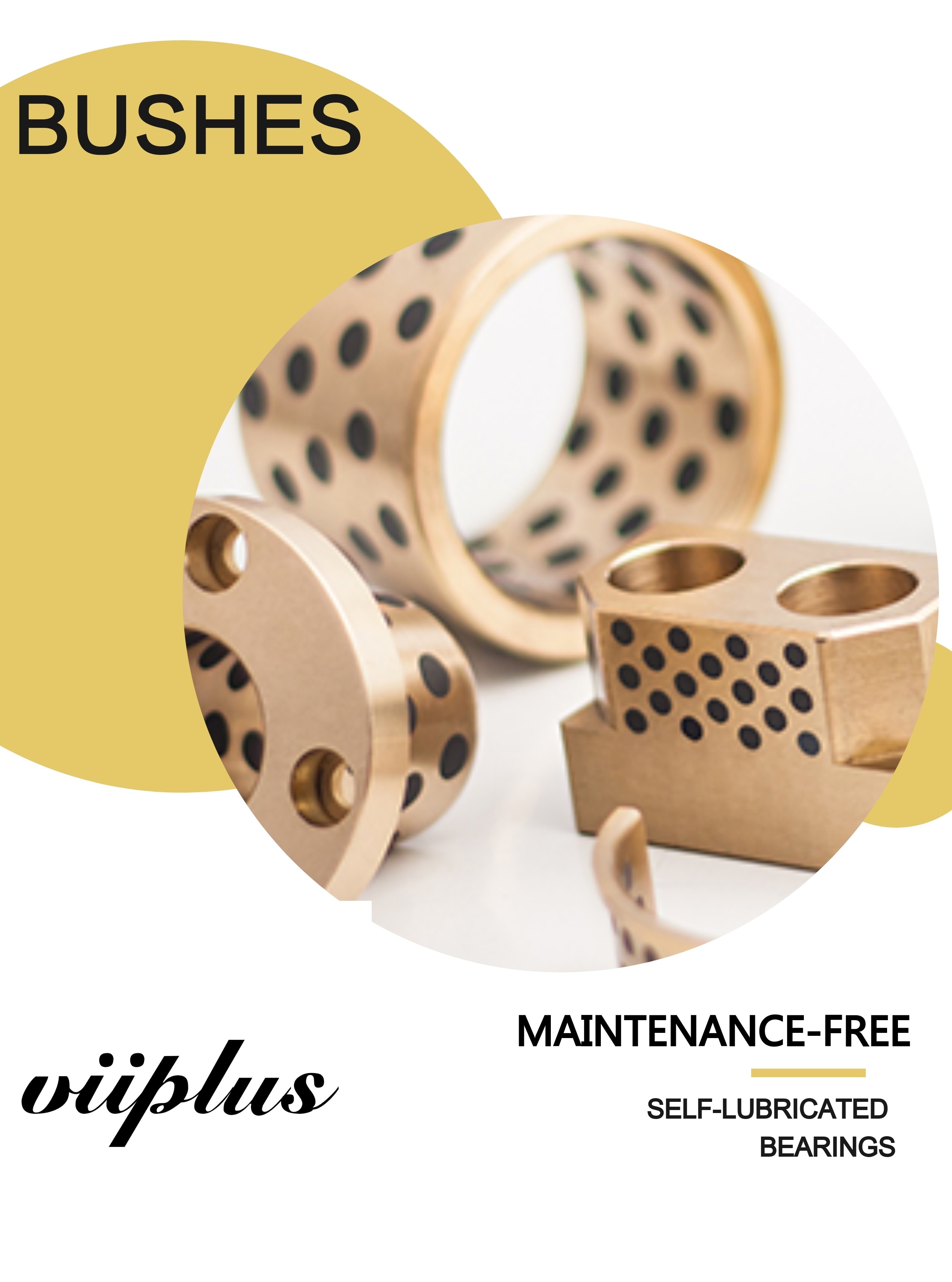 Plug Graphite Cast Bronze Bearing Solid Bronze Plate Self Lubricating ...