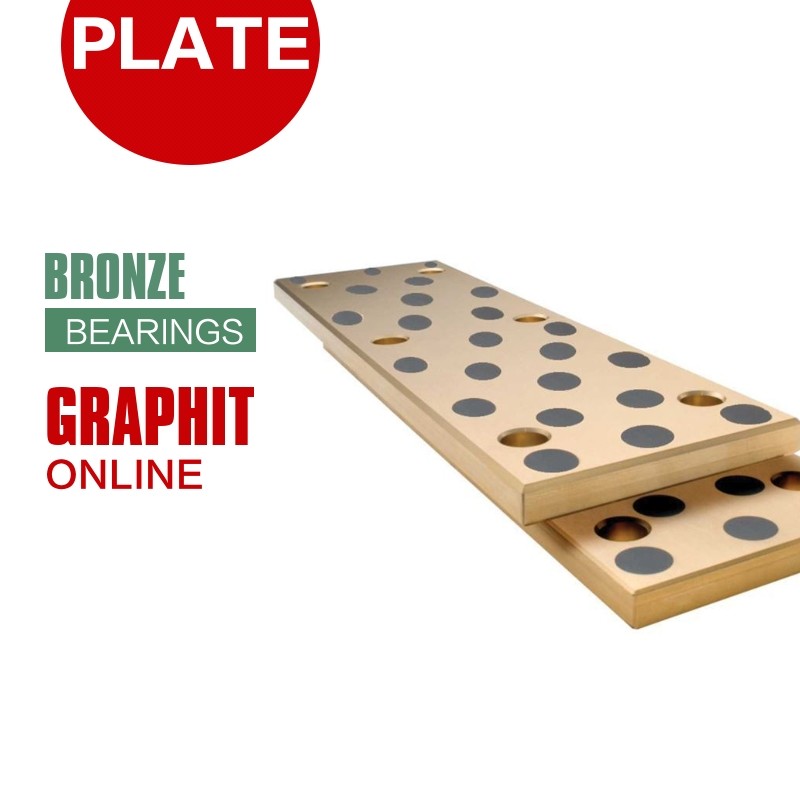 High Tensile Strength Self - Lubricating Graphite Wear Plates Strips ...
