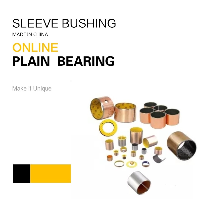 Tribology Solution Fiber Reinforced Composite Sleeve Bearing / Valve Bush