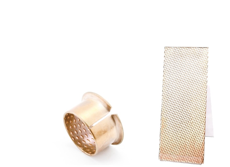 Crane Bronze Bushing Lubrication Pockets CuSn8 Material Inside Diameter ...