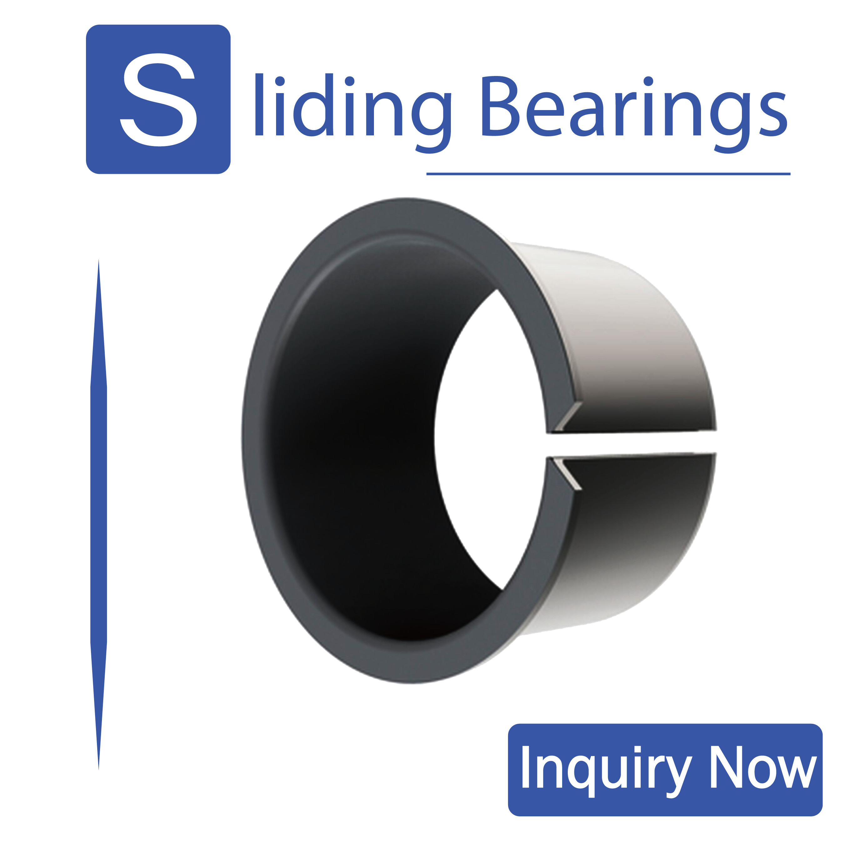 Metric Fth Series Flanged Dryslide Bushing