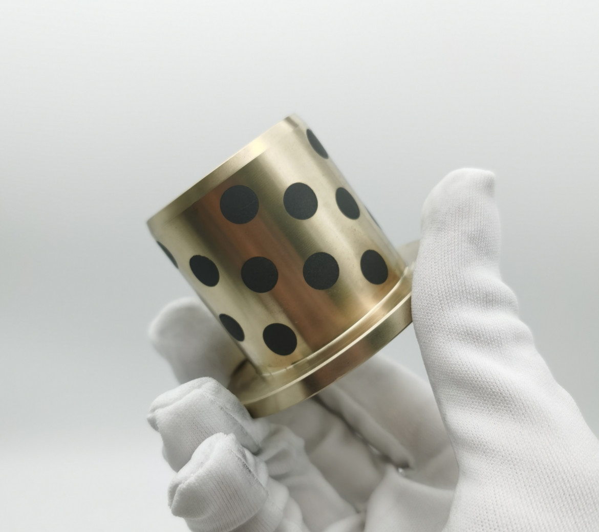 Graphite Embedded Brass Bushing