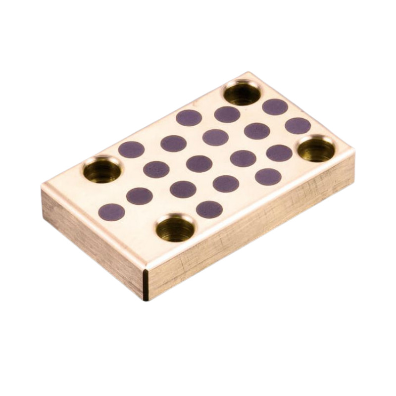 Oil Free Plugged Graphite Slide Bearing Plates