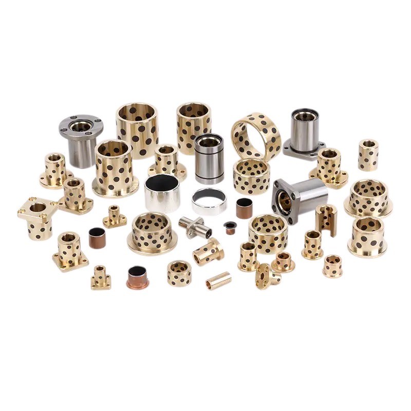 Solid Bronze Graphite Plugged Bushings Large Size, Customized, C86300 ...